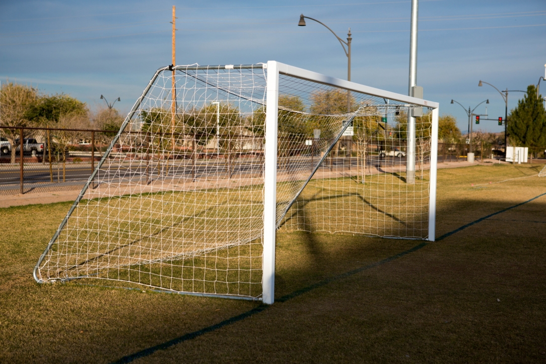 Soccer Goal Official Size Steel Arizona Courtlines Inc 623 939 8126