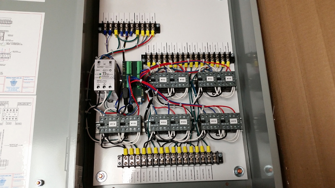 Electric Control Panel (ELCP) | Arizona Courtlines, Inc. | 623-939-8126